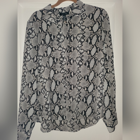 New Look | Tops | Snake Print Blouse | Poshmark